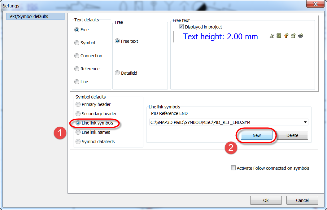 How do I make line link symbols available? - CAD-helpdesk.de